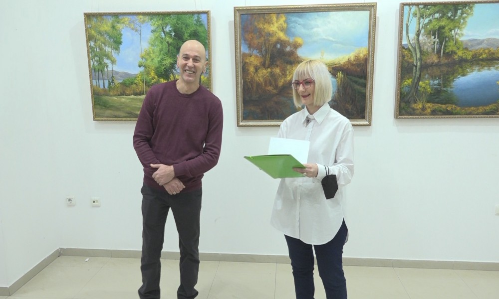 Izložba slika i grafika Željka Ivanovića u GSU