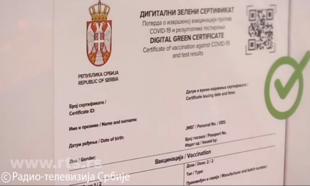 Korak po korak-kako da preuzmete digitalni zeleni sertifikat